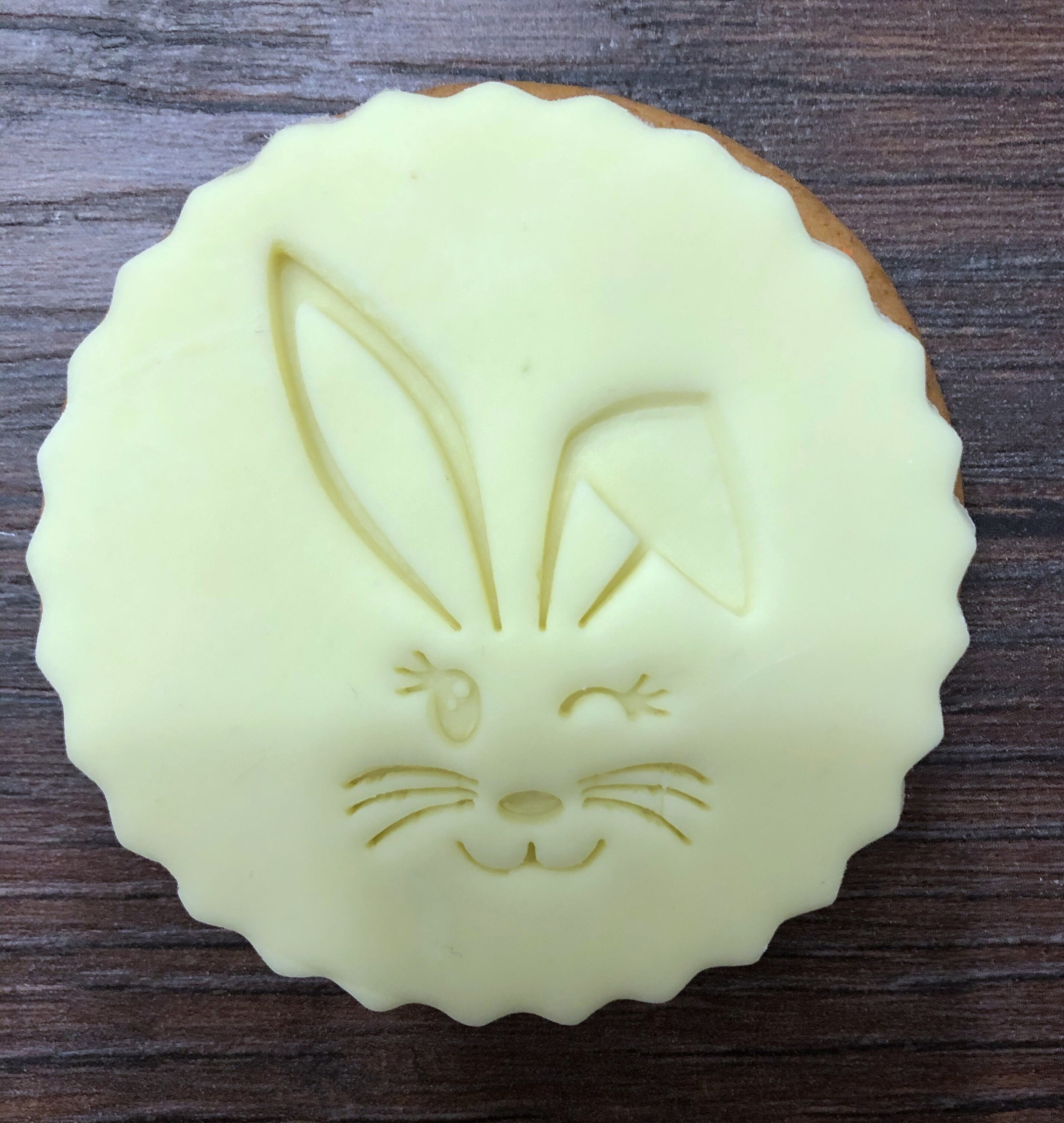 Easter Bunny Stamp Stamp for Fondant Toppers and Cookies. - Etsy UK