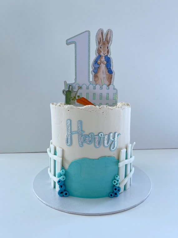 Peter Rabbit Cake Topper Bundle - Etsy UK
