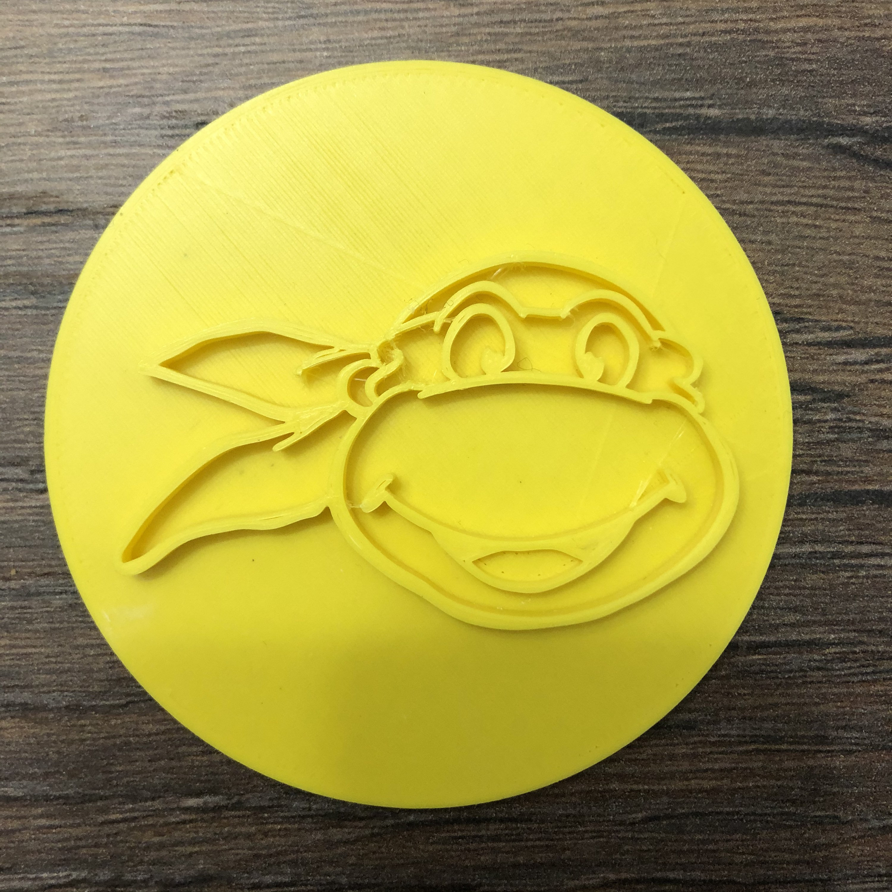 Teenage Mutant Ninja Turtles fondant stamp for cookie and | Etsy