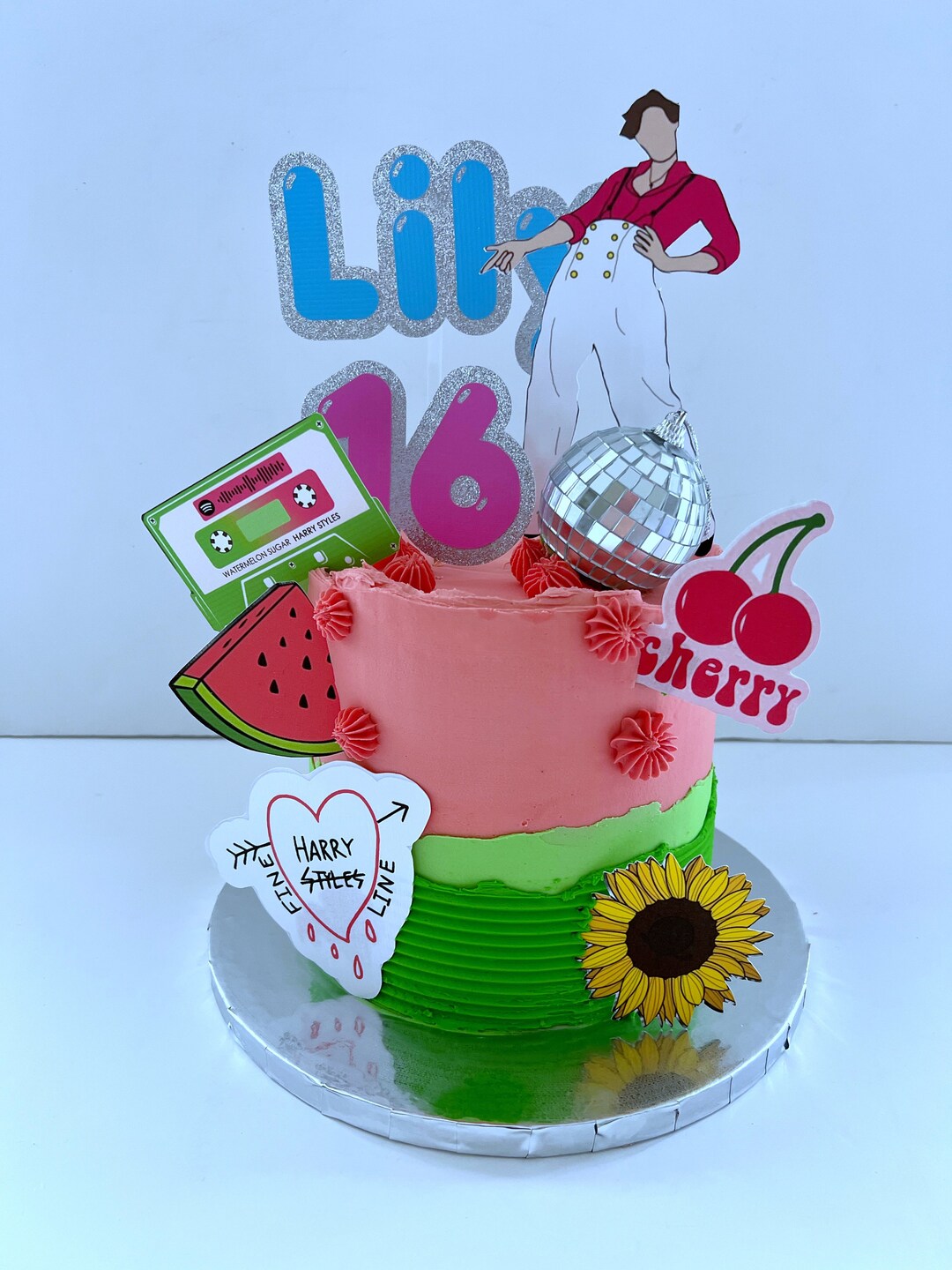 Harry Styles Cake Topper Bundle - Etsy UK