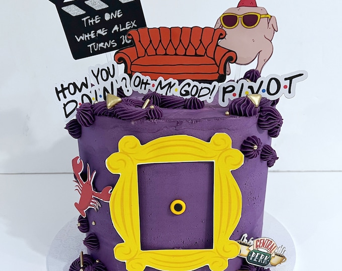 Friends Cake Topper Bundles - Etsy