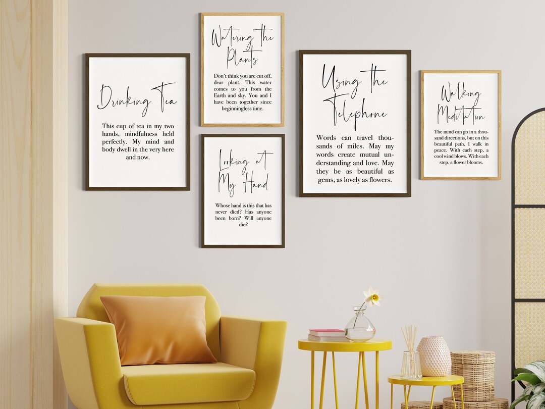 Thich Nhat Hanh Quotes - Thich Nhat Hanh Gathas - Mindfulness in Daily ...