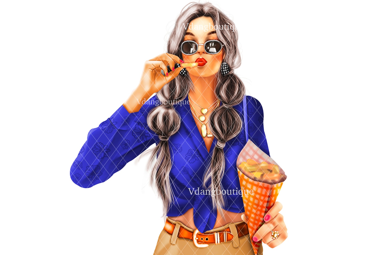 Cute Girl Clip Art PNG ,girl Clip Art Png, Fashion Girl Illustration ...