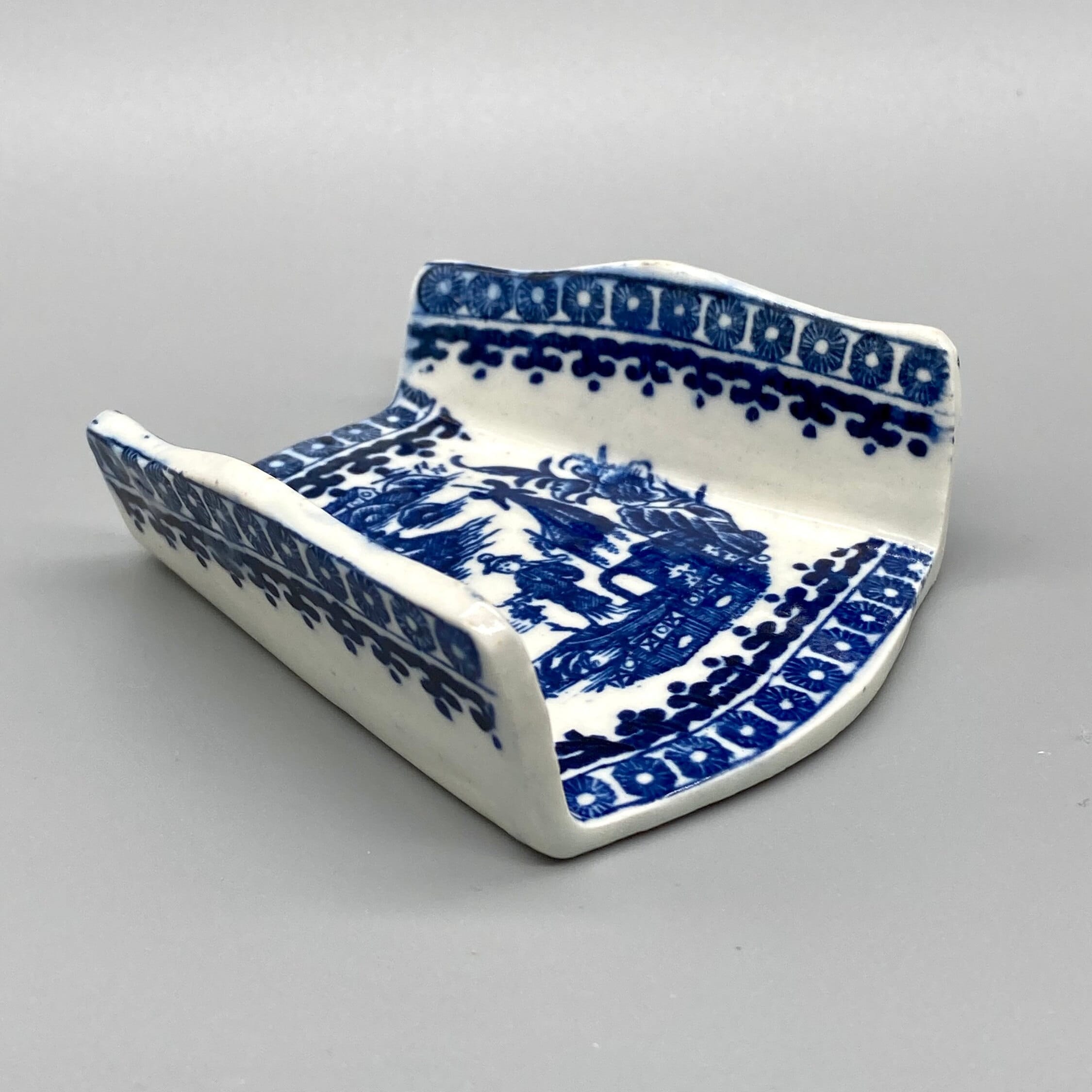 Caughley Porcelain Asparagus Server Fisherman Pattern C.1780 - Etsy