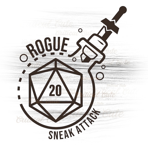 Rogue Silhouette Svg - Etsy