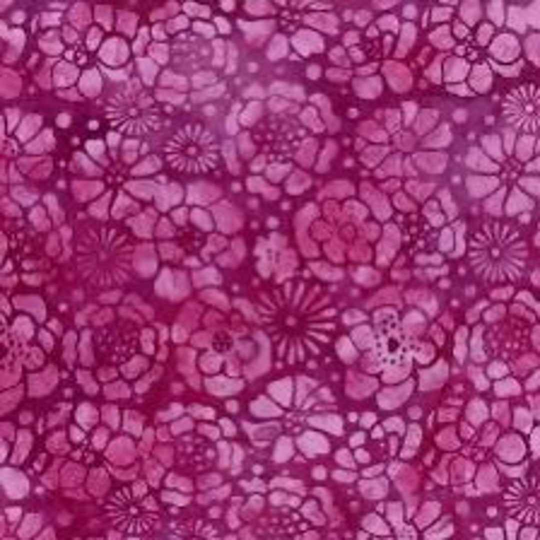 Magenta Batik by Hoffman (by the Yard) - Etsy