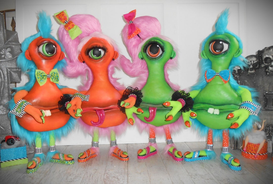 Monster Creature Wreath Attachment, Halloween Attachment, Monster ...