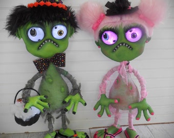 Creature, Zombie, Halloween Wreath Attachment,zombie Wreath Attachment ...