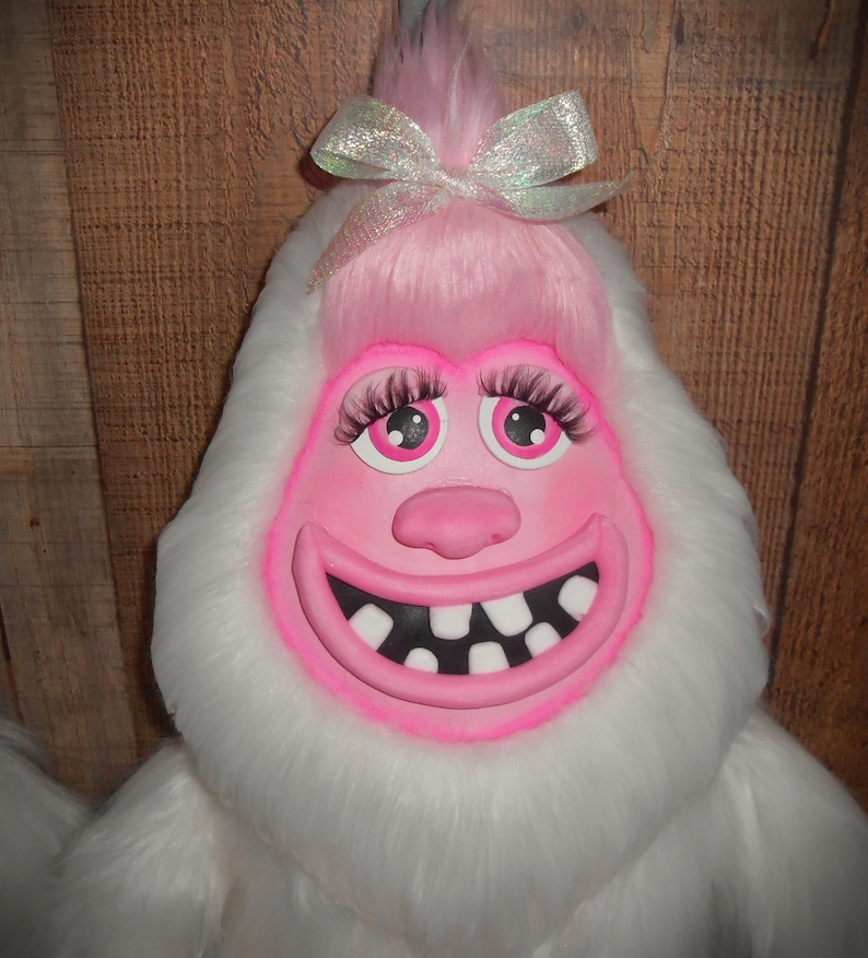 Blizzard Snow Monster, Yetti Wreath Attachment, Winter Door Decor ...