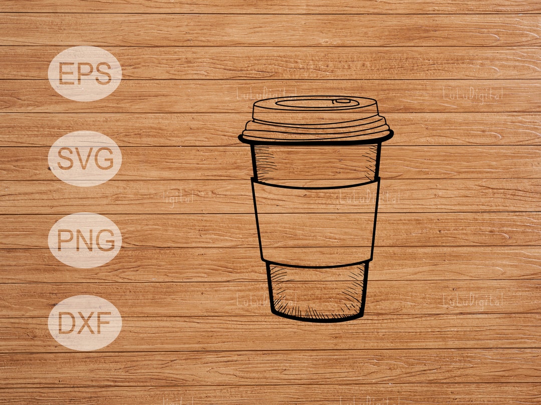 Coffee Cup Svg, Paper Coffee Cup, Cup Svg, Cup Silhouette, Coffee Svg ...