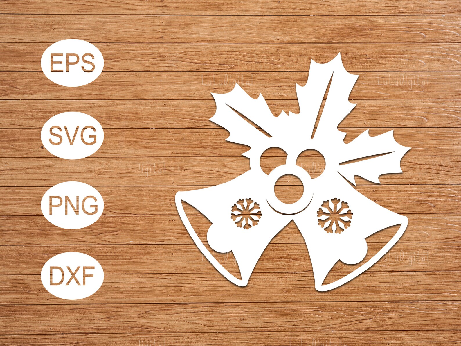 Christmas Bells / Svg Png Eps Dxf - Etsy