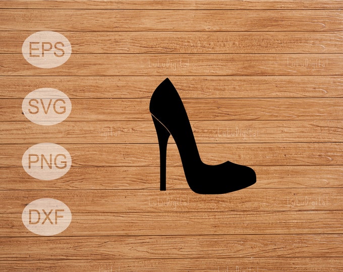 High Heel Svg, Heels Svg, Shoe Svg, SVG Cut File, Instant Download ...