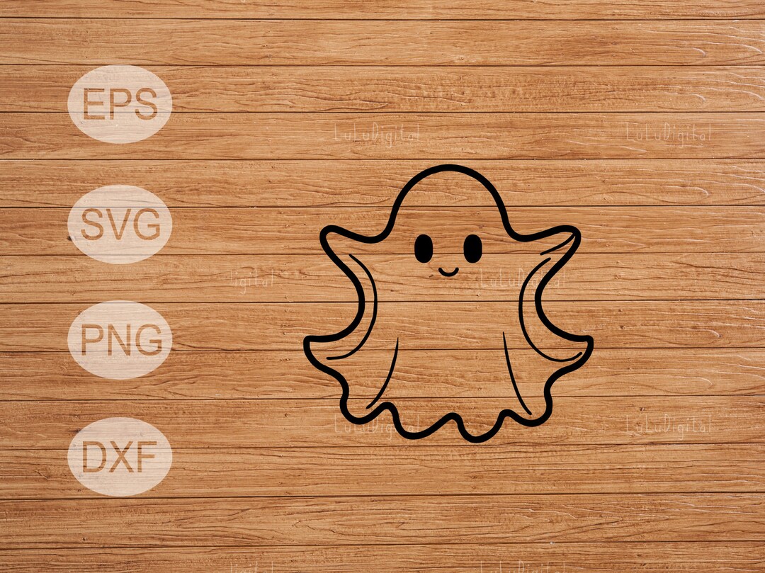 Cute Ghost Design, Ghost Design, Cute Ghost Png, Cute Ghost Svg ...