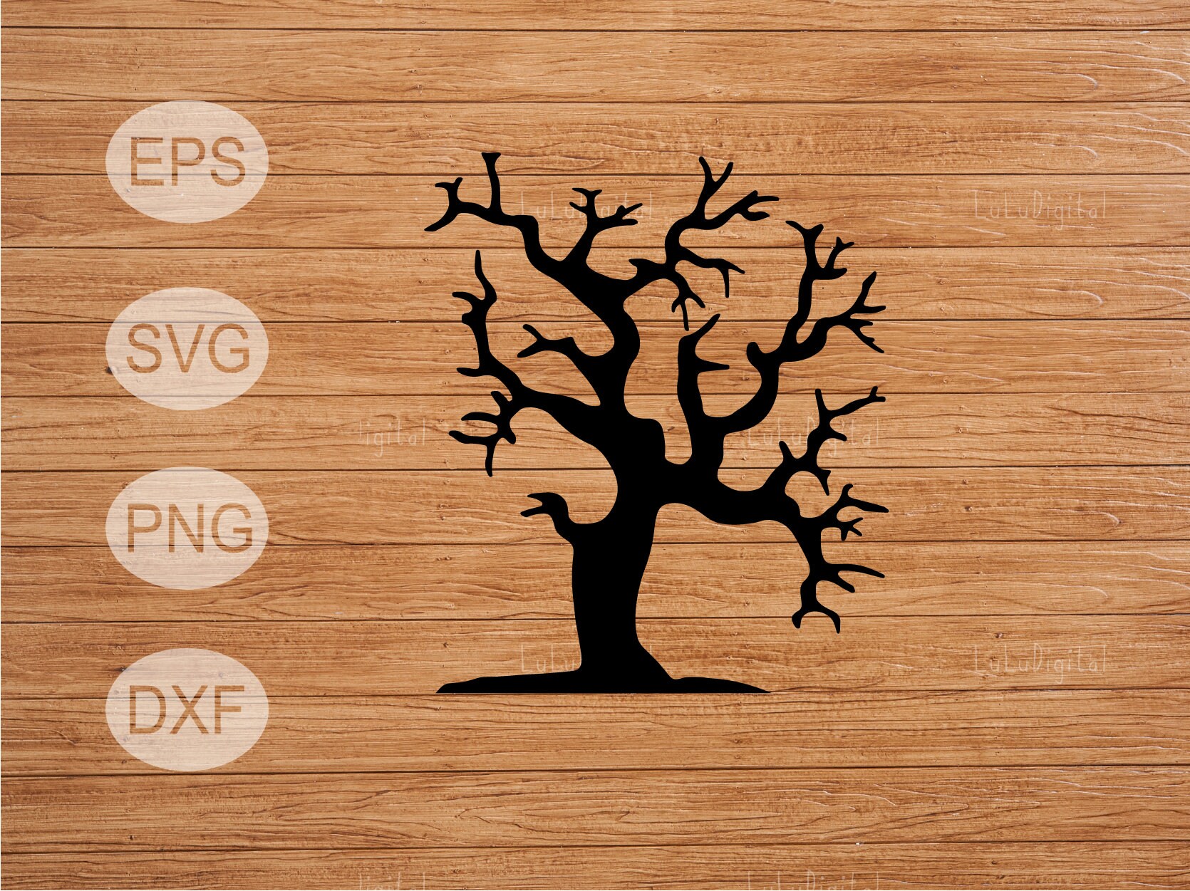 Halloween Tree Svg Halloween Vector Svg File Svg File for - Etsy