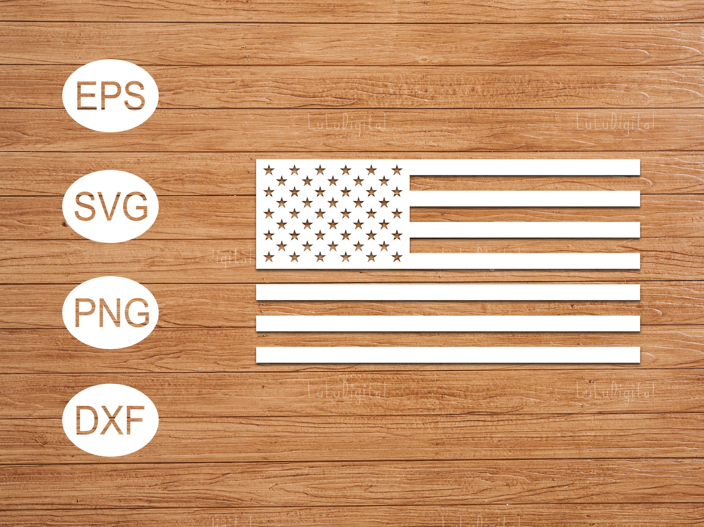 United States Flag / Svg Png Eps Dxf - Etsy
