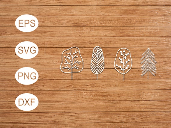 Set of leaves / svg png eps dxf | Etsy