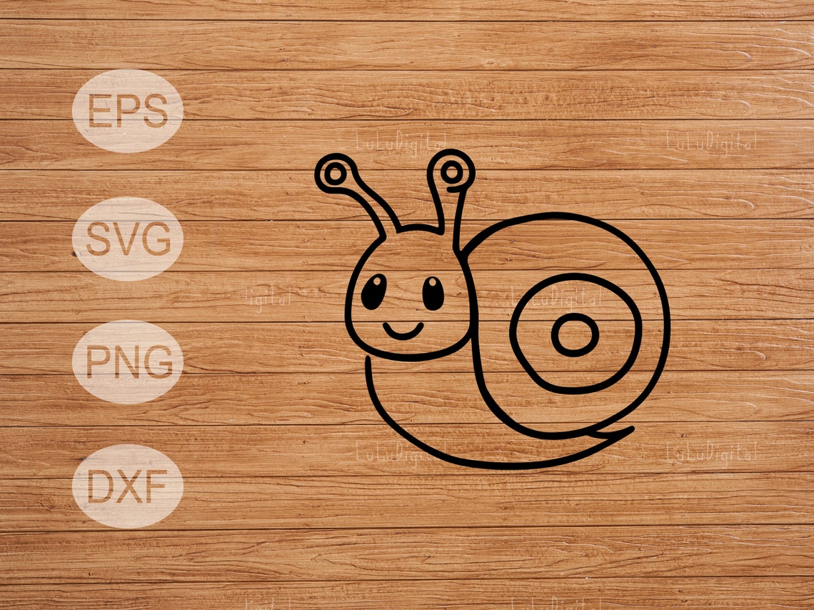 Snail Svg, Snail Png, Snail Clipart, Snail Cut File, Vector, Cricut ...