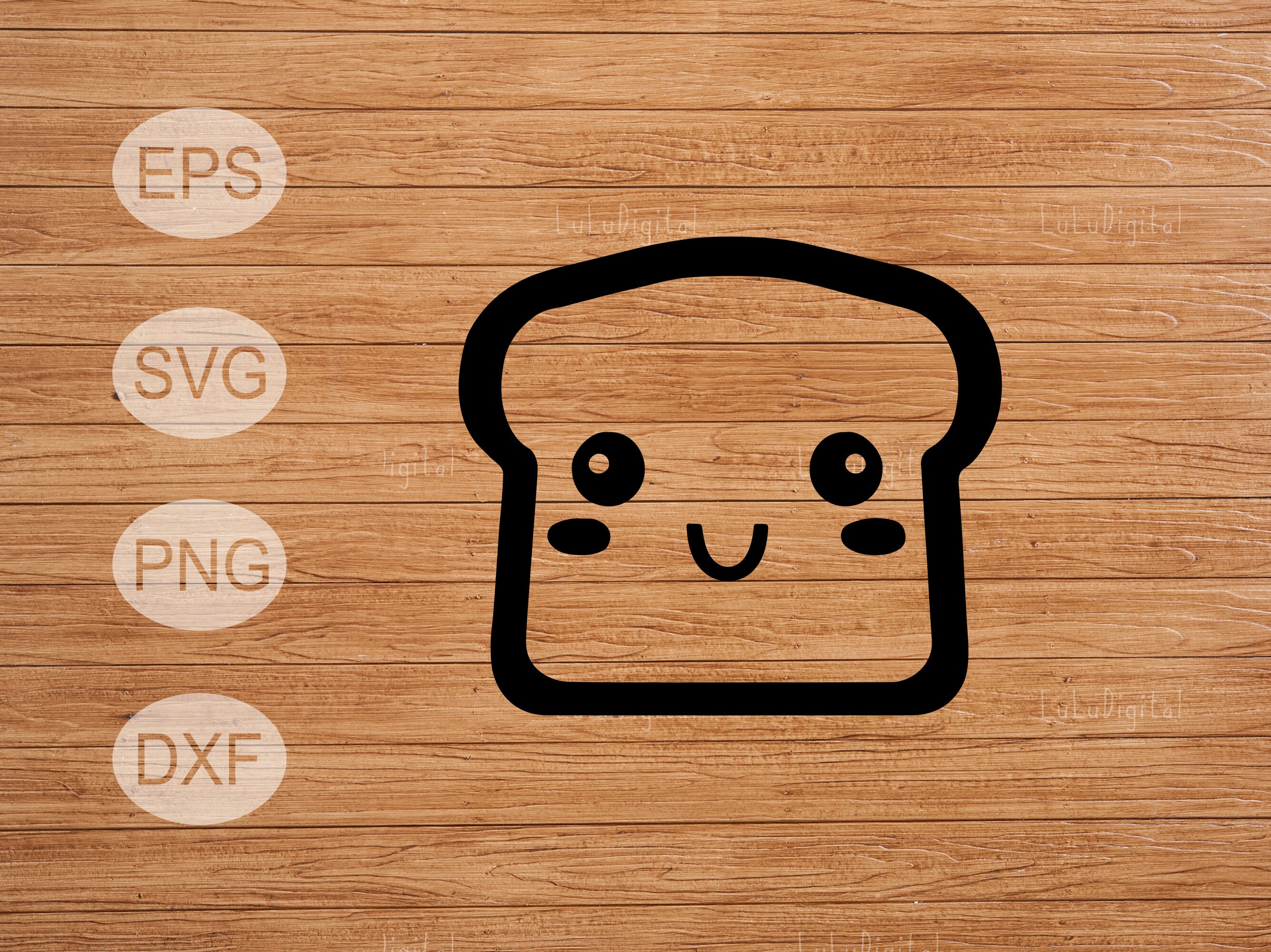 Toast Slice Art, Bread Clipart, Toast Svg, Slice Toast, Cricut ...