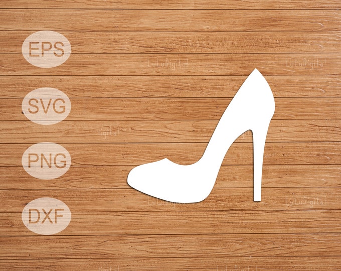 High Heel Svg, Heels Svg, Shoe Svg, SVG Cut File, Instant Download ...