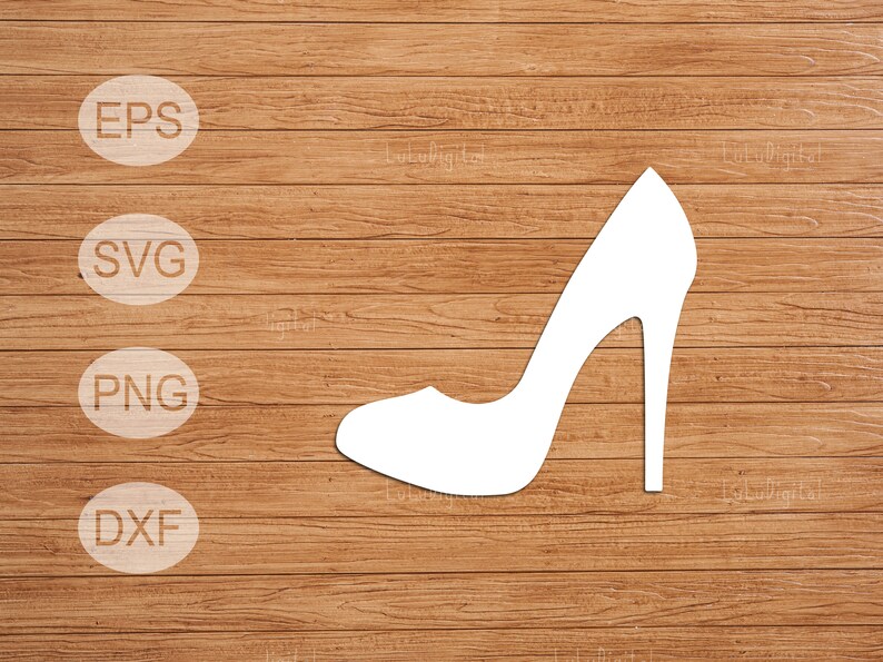 High Heel Svg, Heels Svg, Shoe Svg, Cut File, Svg, Eps, Dxf, Png ...
