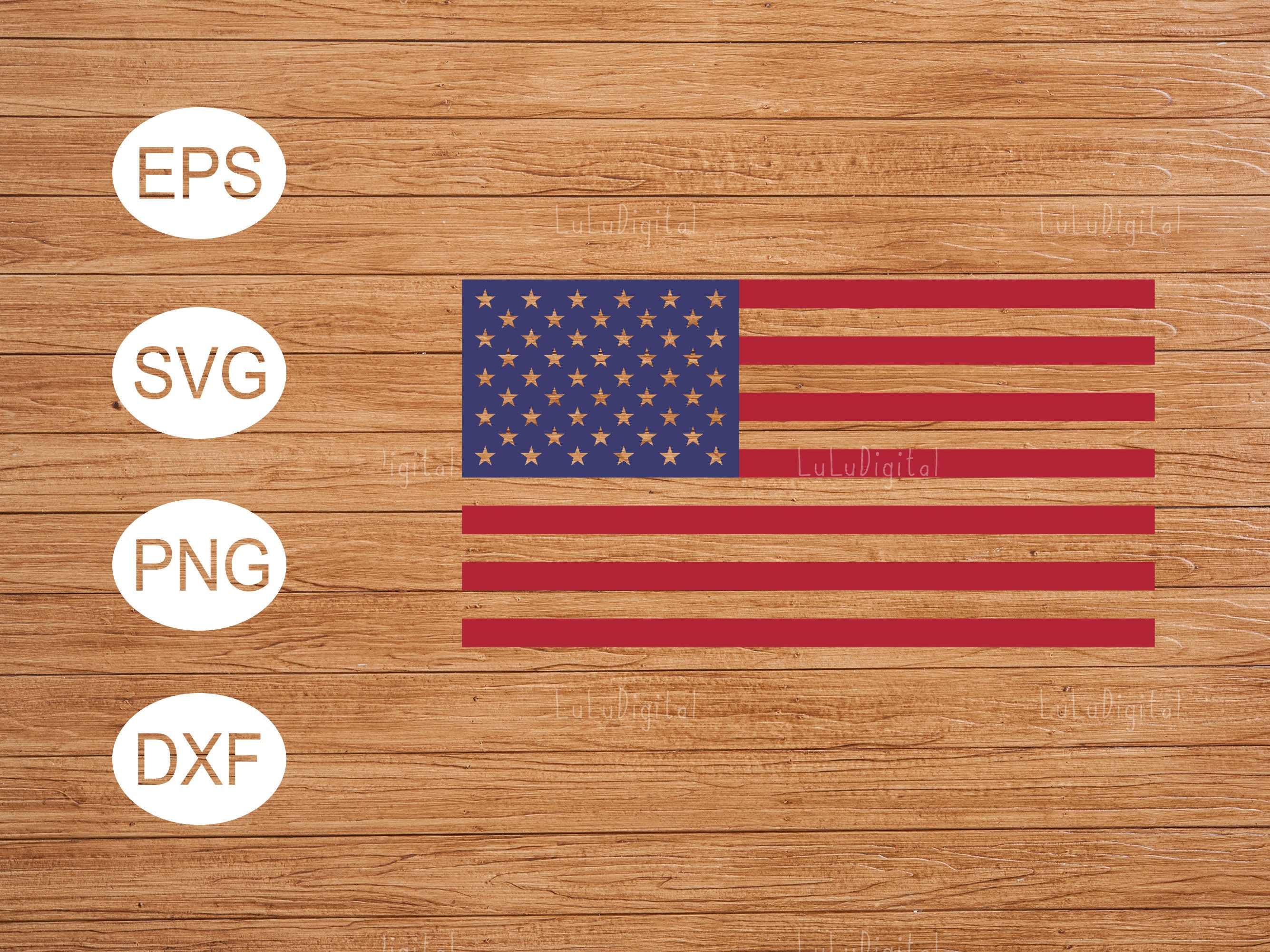 United States Flag / svg png eps dxf | Etsy