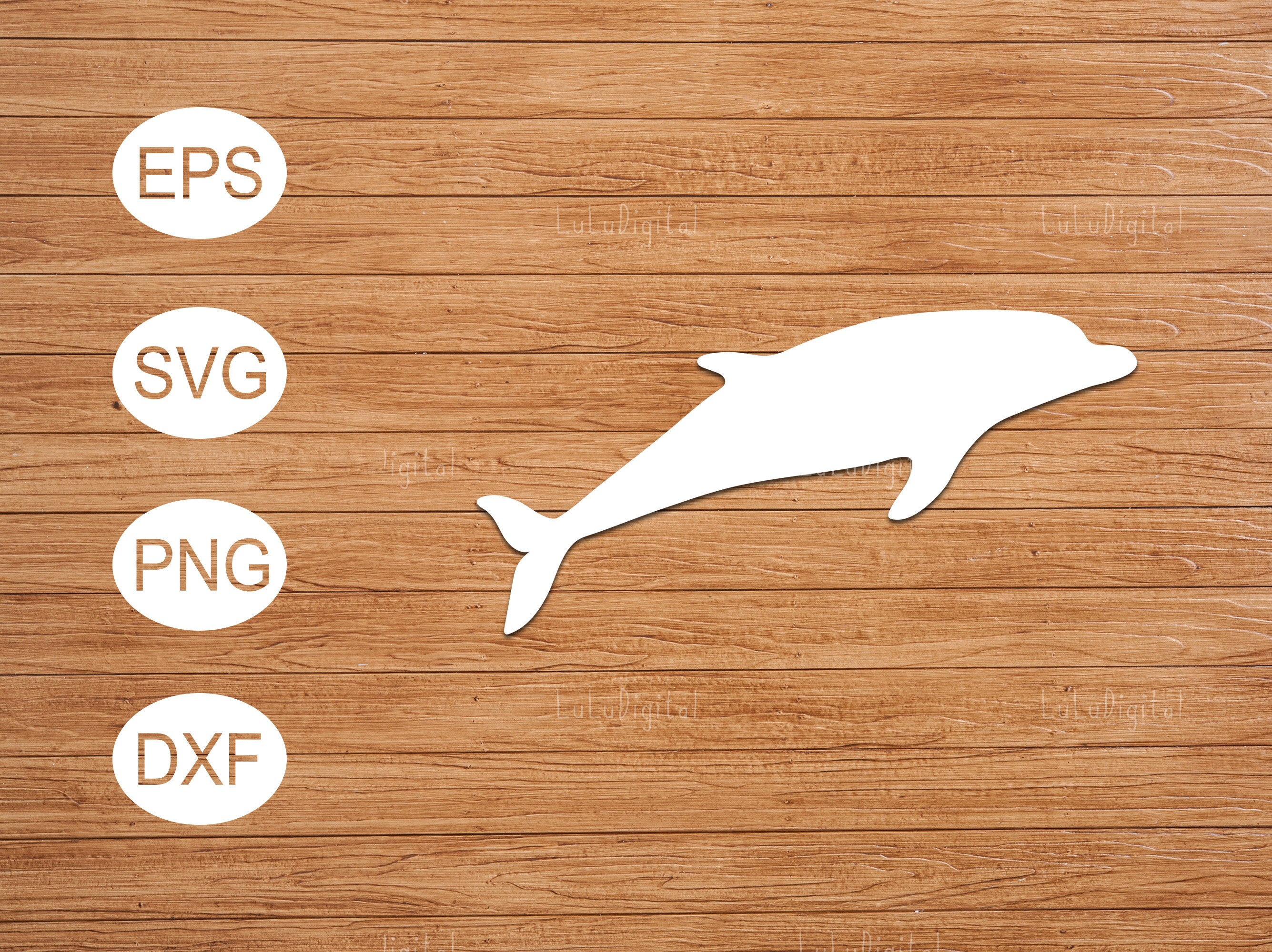 Dolphin / Svg Png Eps Dxf - Etsy