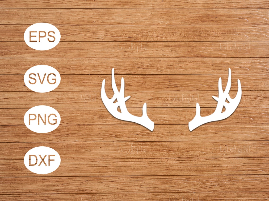Corna di cervo/ corna di cervo / svg png eps dxf - Etsy Italia