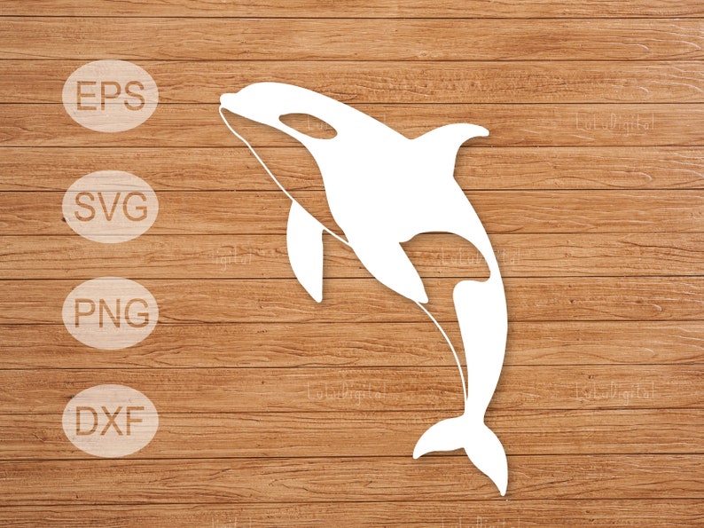 Ballena svg orca vector svg png dxf eps descarga - Etsy México