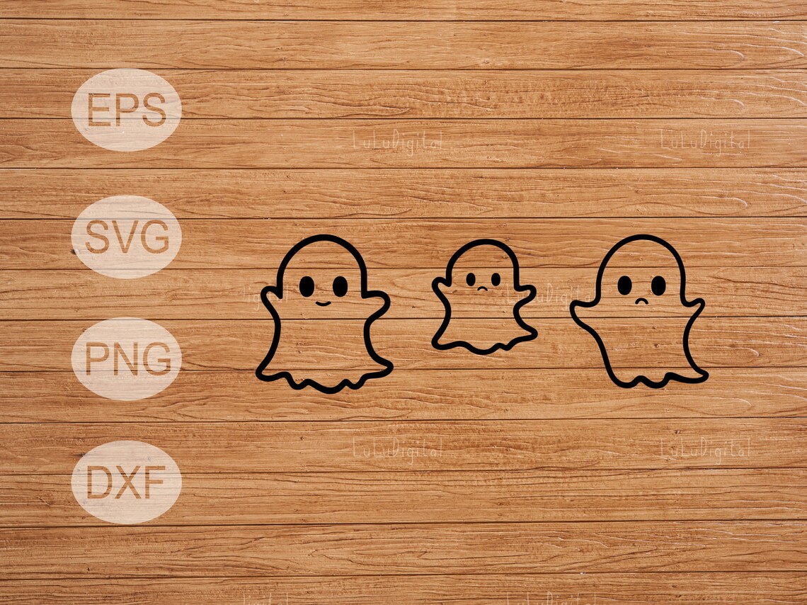 Cute Ghost Svg Ghost Clipart Ghosts Svg Ghost Svg Ghost - Etsy