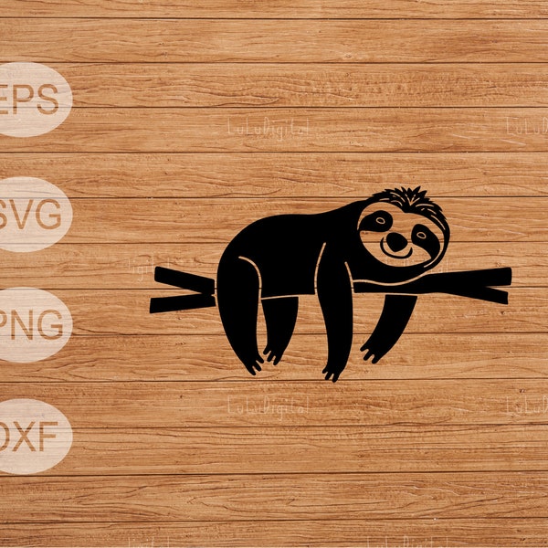 Sloth Svg for Cricut - Etsy