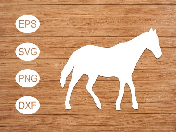 Silhouette of Horse / Svg Files for Cricut Horse Cut File / - Etsy