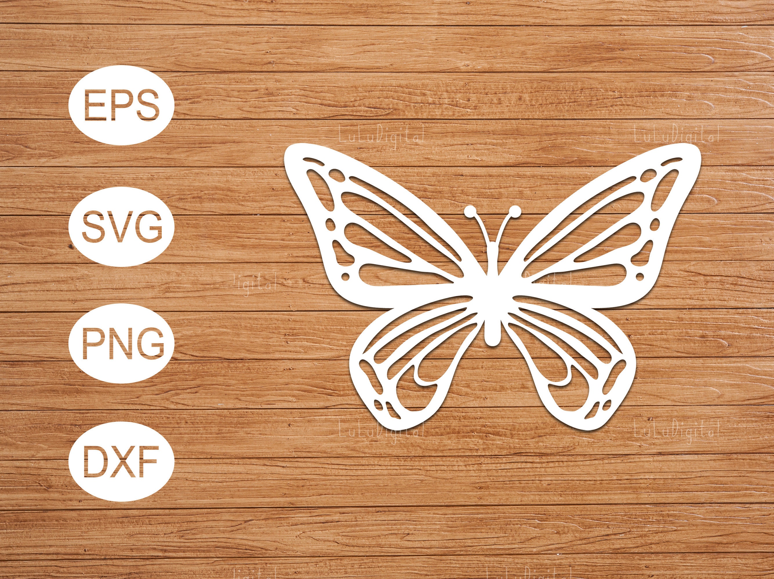 Butterfly Butterfly Cut File Children Room Kids Room - Etsy