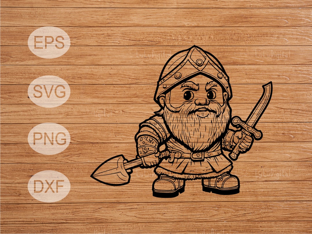 Viking PNG File, Viking SVG PNG, Viking Design, Black Viking, Viking ...