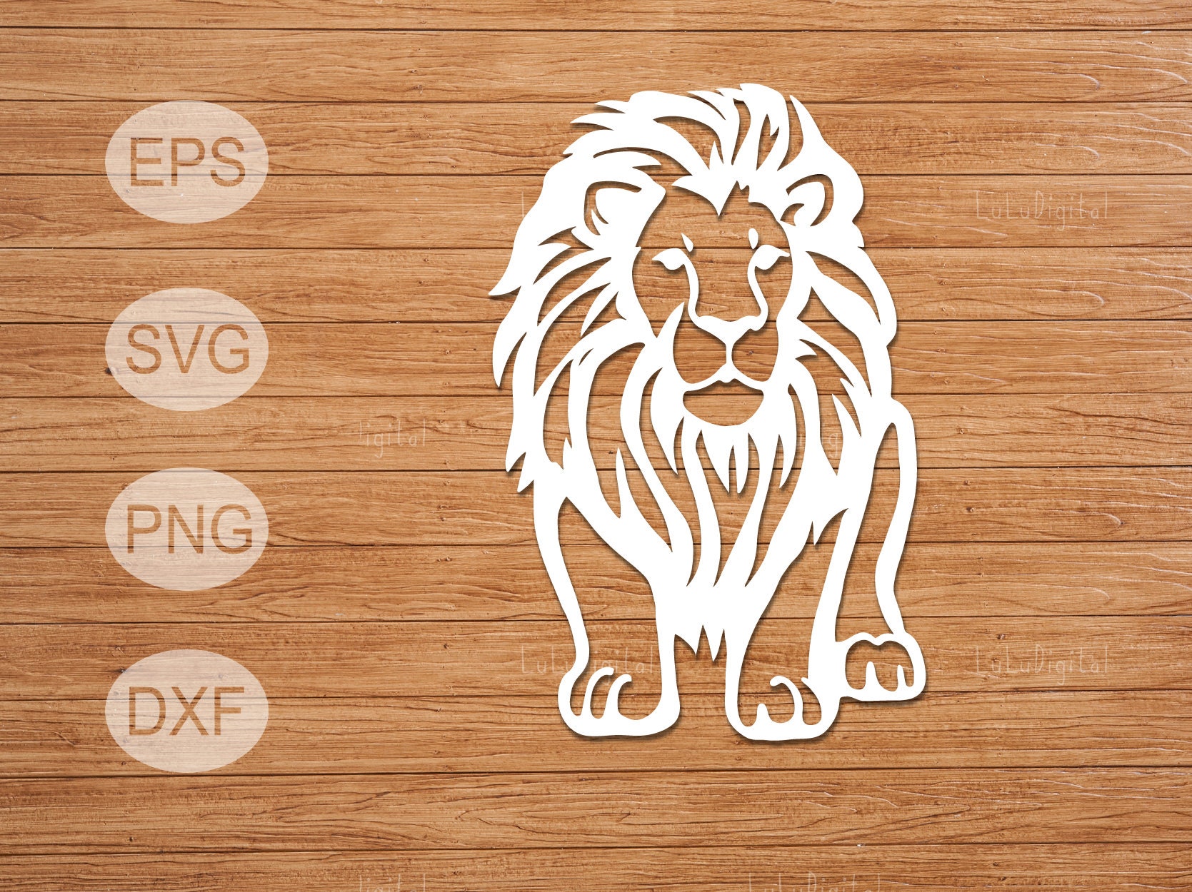 Lion, Lion SVG, Wild Lion, Vector, Svg, Eps, Png, Dxf, Instant Download ...