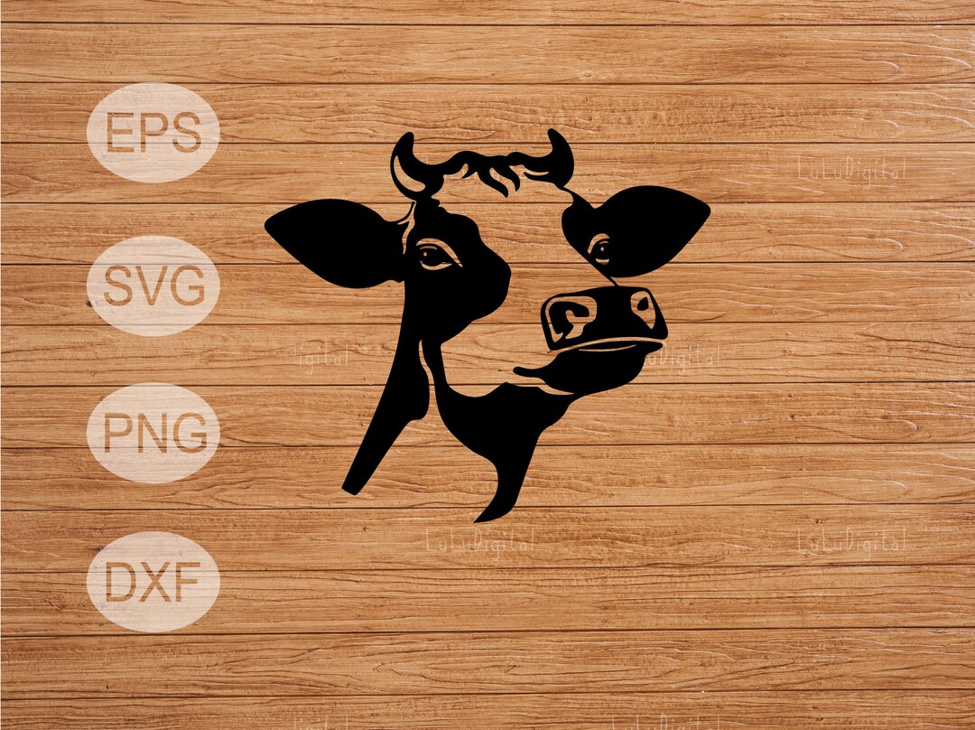 Cow, Svg, Cow Farm, Vector, Svg, Eps, Png, Dxf, Instant Download - Etsy UK