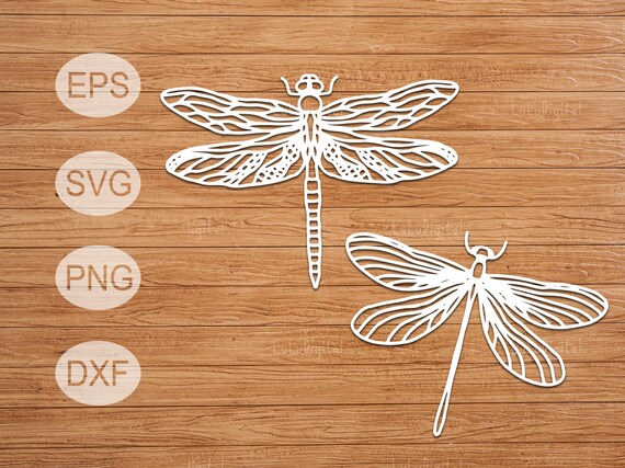 Libélulas svg / libélula svg / svg archivo para cricut / - Etsy México
