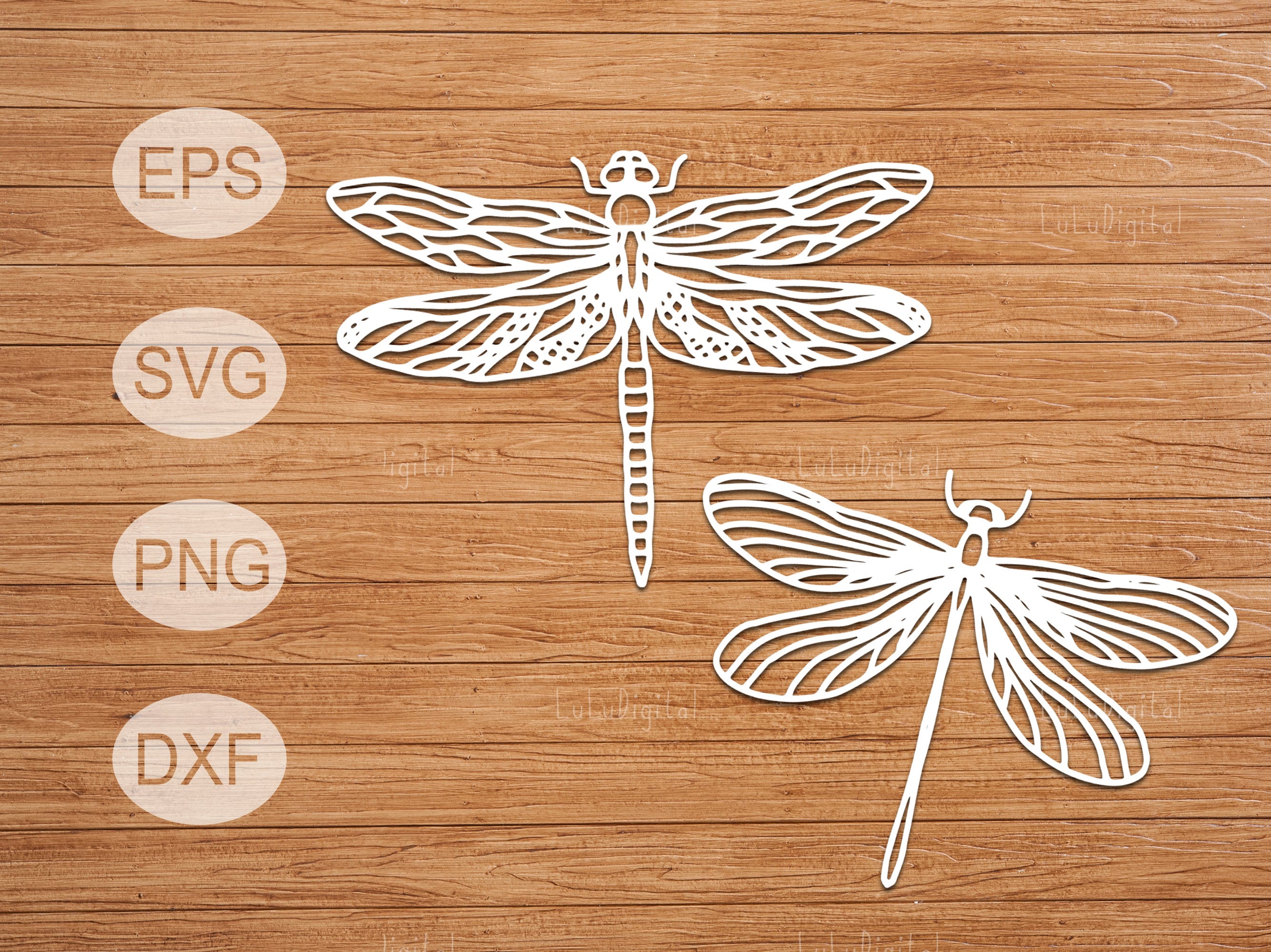Dragonflies Svg / Dragonfly Svg / Svg File for Cricut / Spring | Etsy