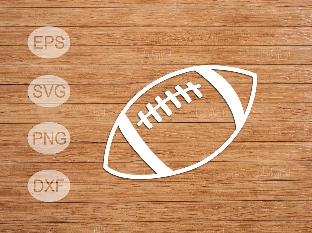 Football SVG, Football Silhouette, Football Cut File for Cricut ...