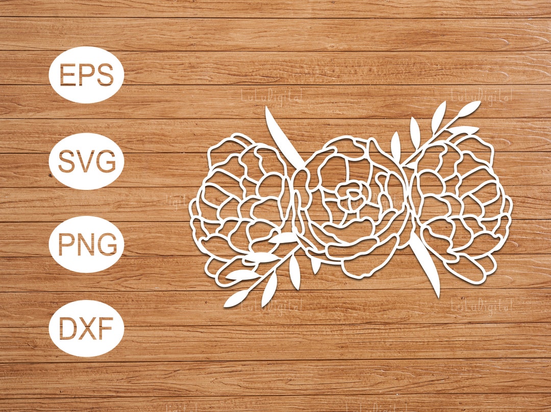 Flower Bouquet / Svg, Png, Eps, Dxf - Etsy