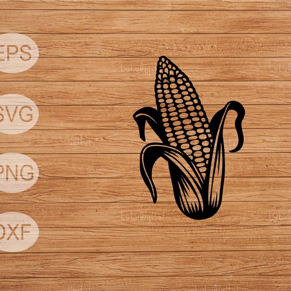 Corn Cob Svg - Etsy