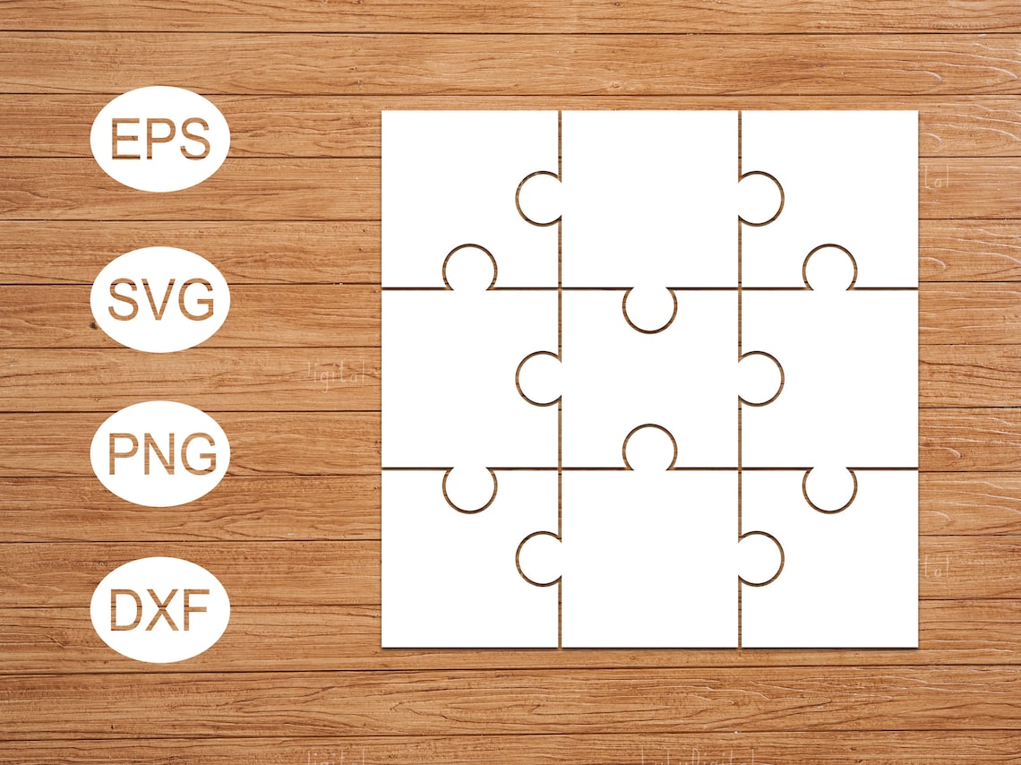 Puzzle / Svg, Png, Eps, Dxf - Etsy