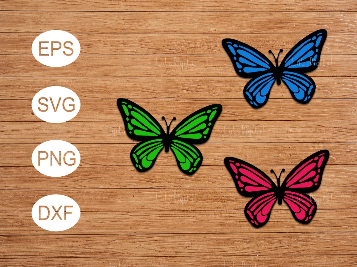 Colorful Butterflies Svg Butterfly Svg Butterfly Cut File - Etsy