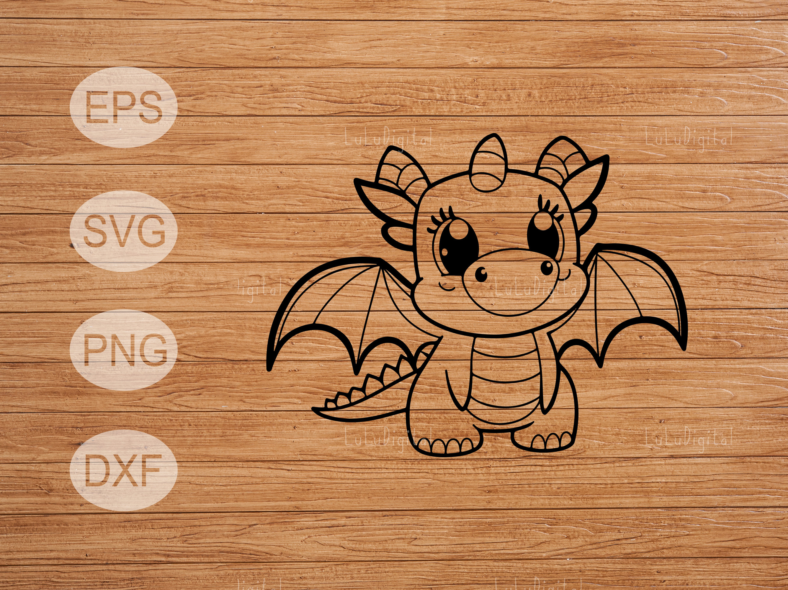 Easy Baby Dragon Drawing