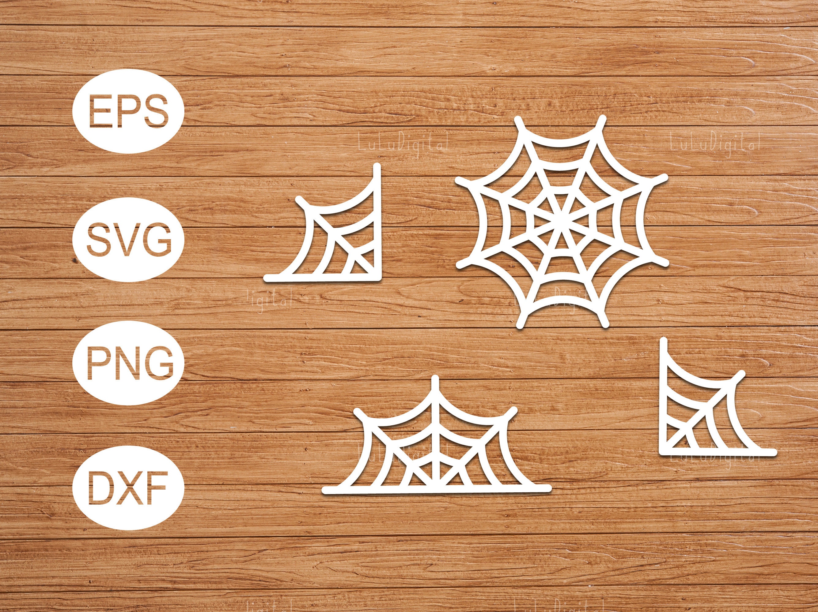 Spider Net/ Svg Png Eps Dxf - Etsy