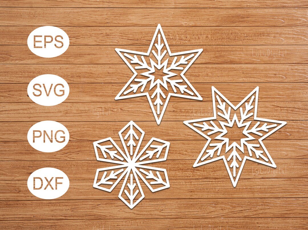 Christmas Stars / Svg, Png, Eps, Dxf - Etsy