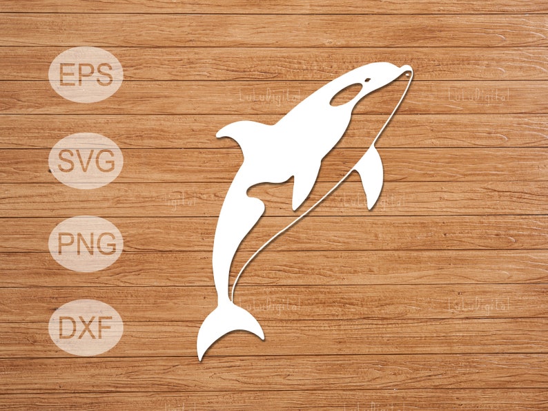 Ballena svg, orca, vector, svg, png, dxf, eps, descarga instantánea ...