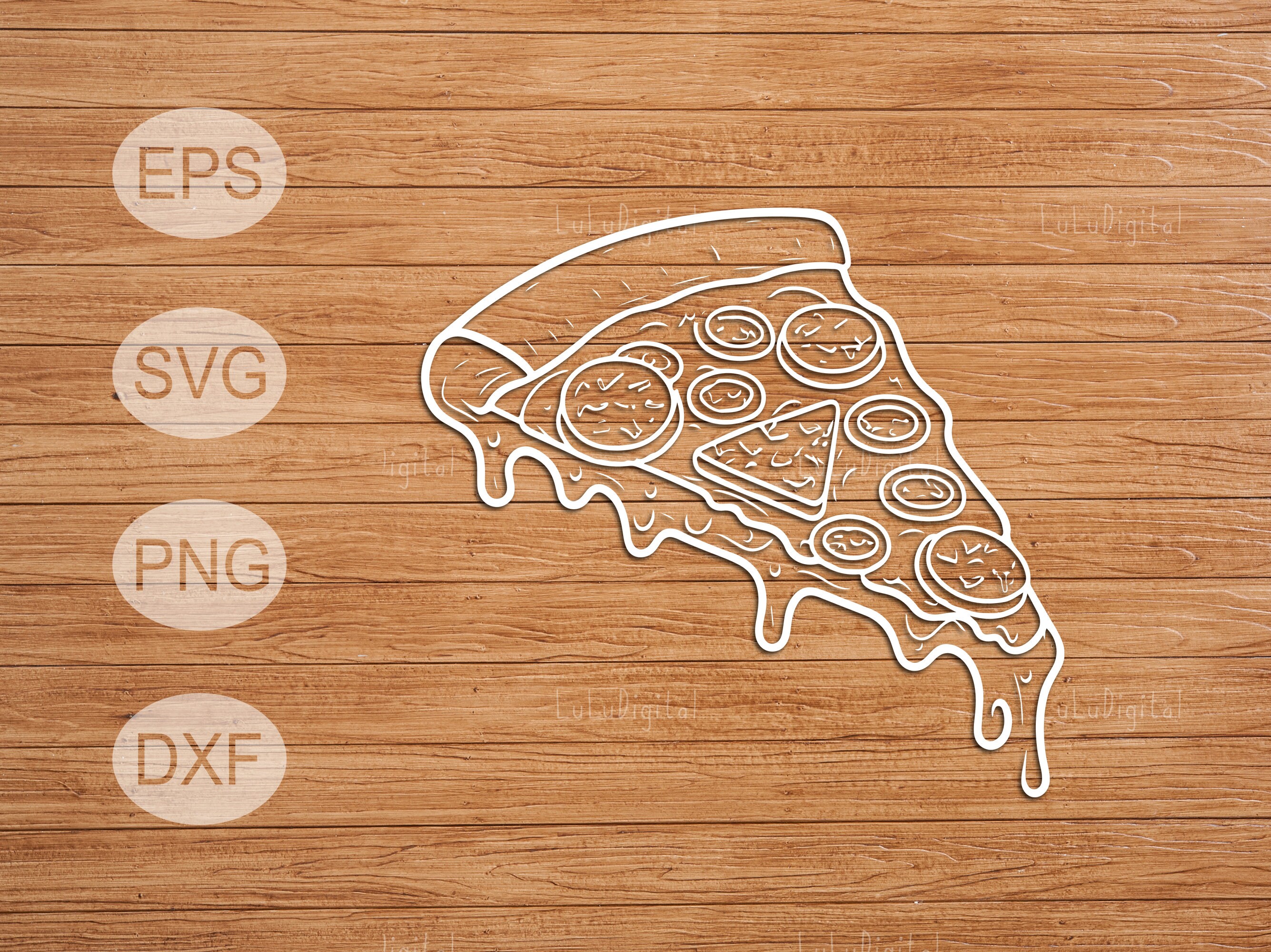 Pizza Slice Pizza Piece Pizza Yummy Pizza Svg Png Eps - Etsy