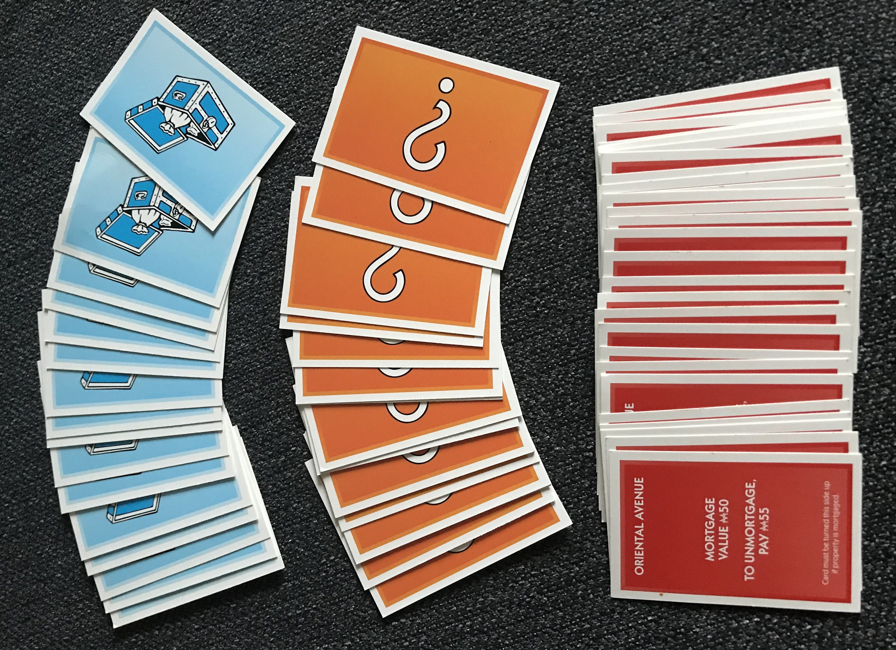 Replacement Monopoly Game Cards - Etsy