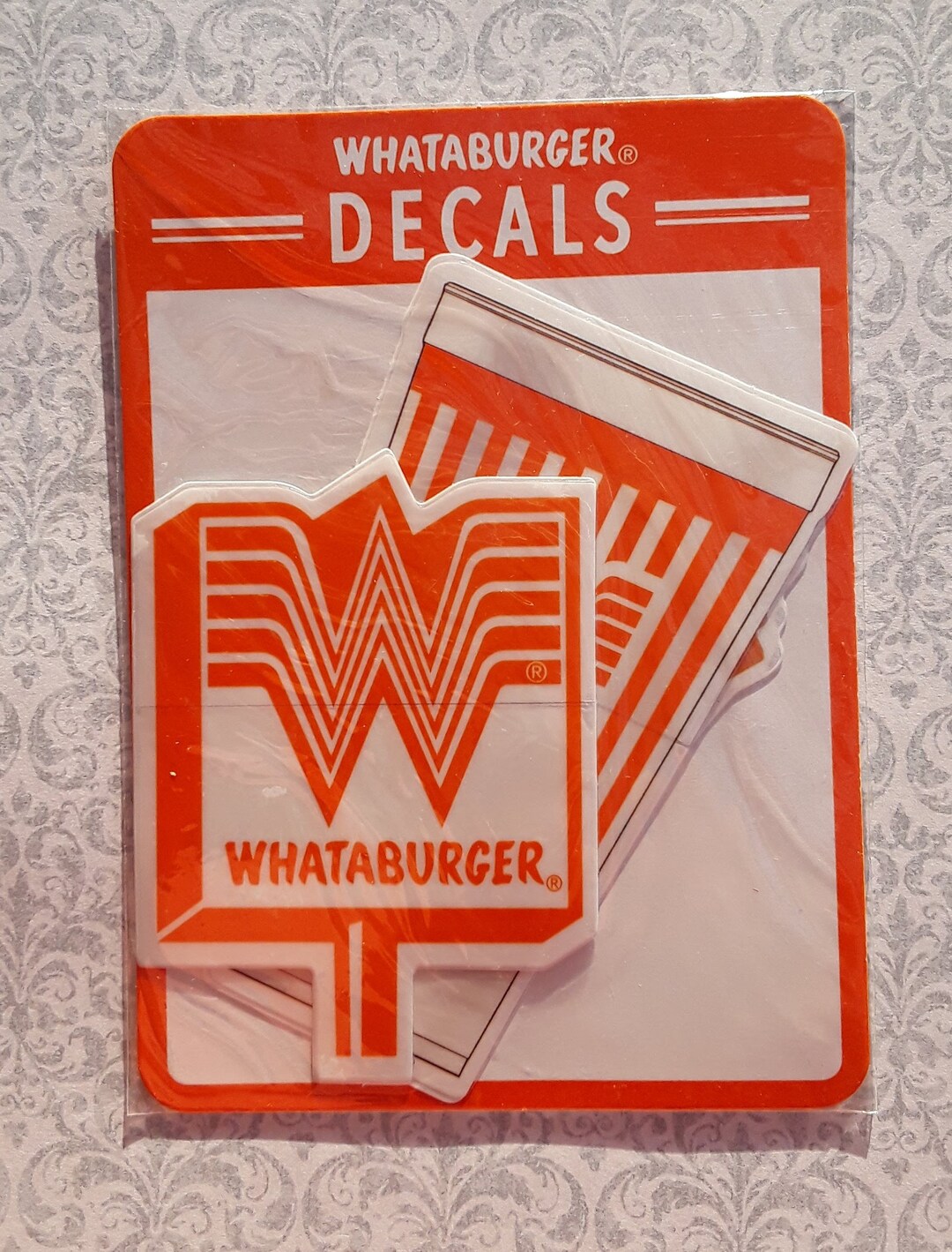 Sealed Packet Of 3 What A Burger Decals Etsy sealed-packet-of-3-what-a-burger-decals-etsy