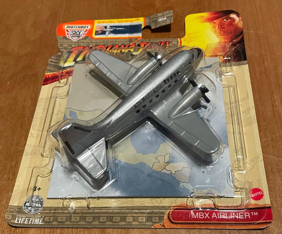 MATCHBOX Indian Jones MBX Sky Busters Toy Plane in Original Packaging ...
